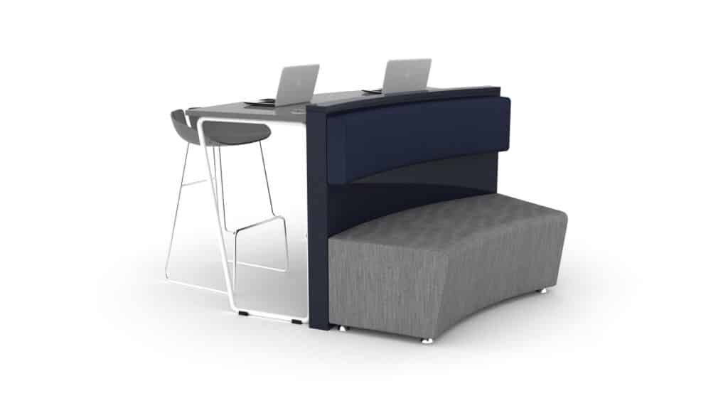 Consort Curved Unit with Table | Springfield Educational Furniture