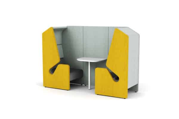 Convey 2 Seater Booth - Open Top | Springfield Educational Furniture