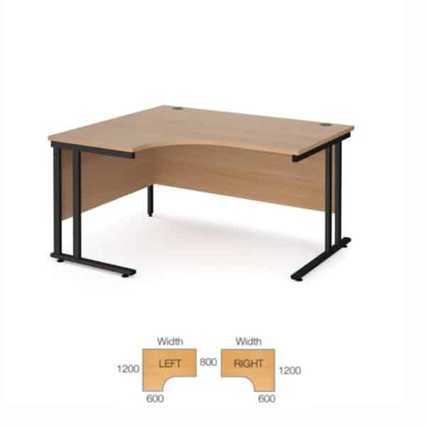 Springfield Essentials - Curved Office Desks | Springfield Educational ...